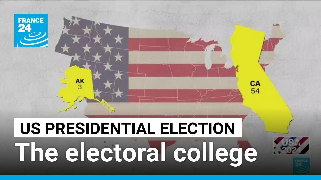 US presidential election: The electoral college system explained - France 24